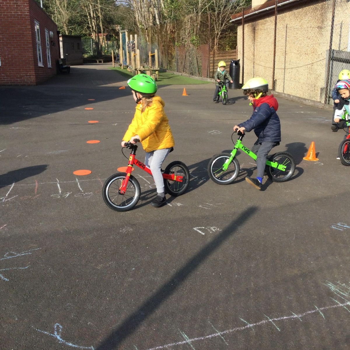 Highfield CE Primary School - Balance Bikes