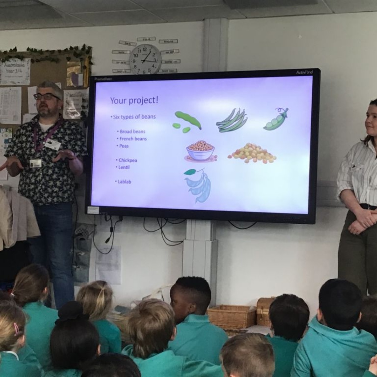 Highfield CE Primary School - Dr Chapman visits