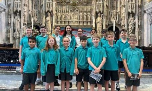 Highfield CE Primary School - Winchester Cathedral Service