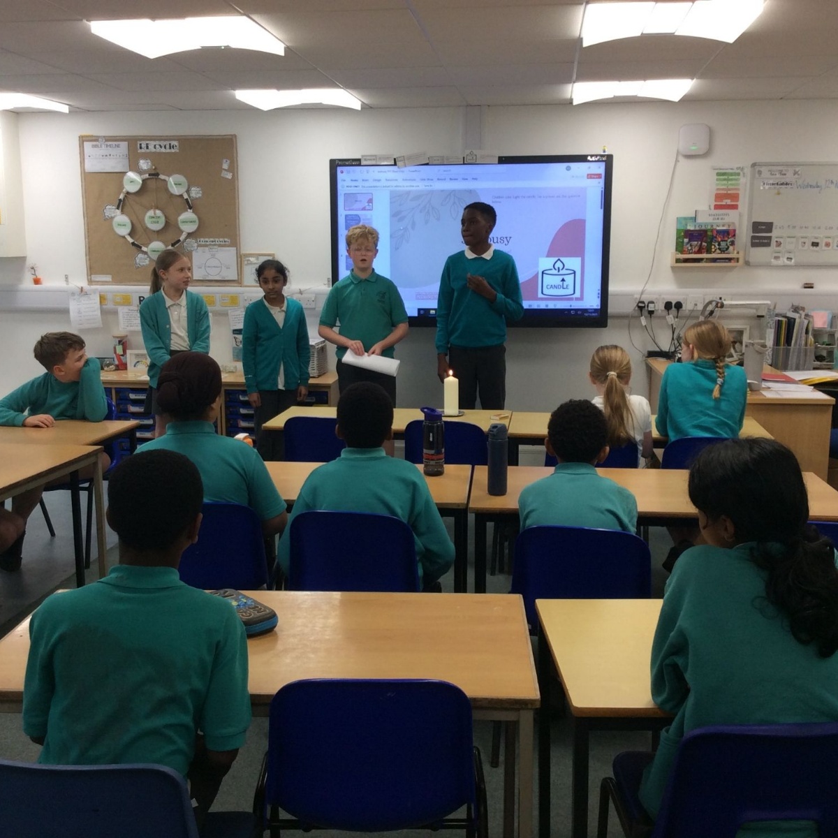 Highfield CE Primary School - Gathering!
